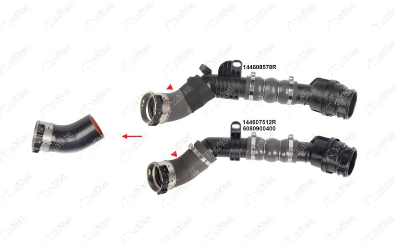 11075 - 144607512R, 144608578R, 6080900400 - Turbo Hose excludıng ...
