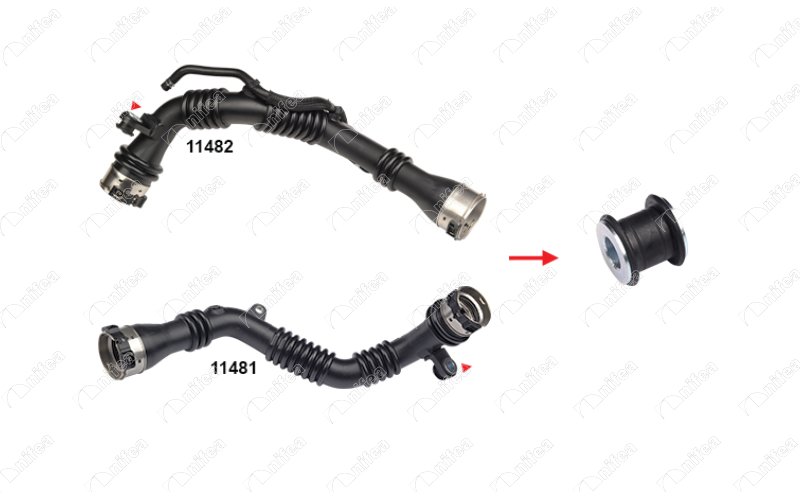 11487 - 144602899R - Turbo Pıpe Hose - Narin Kauçuk