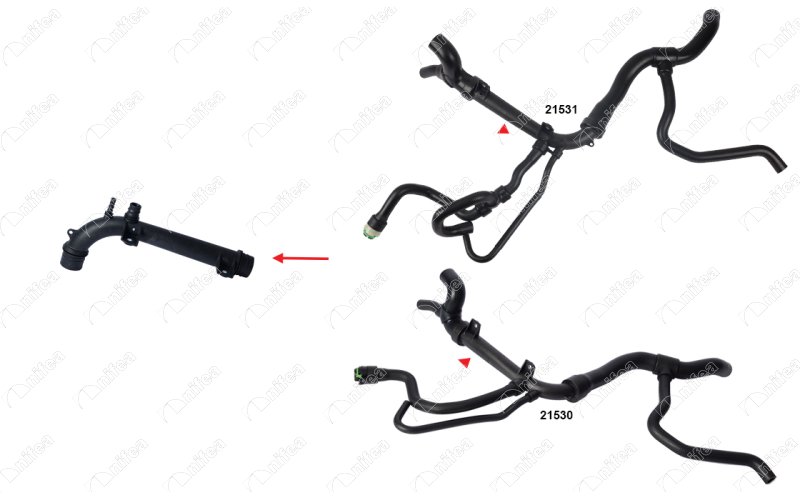 21532 - 1336119, GM 90529505, 1336125 - Radyatör Bağlantı Borusu ...