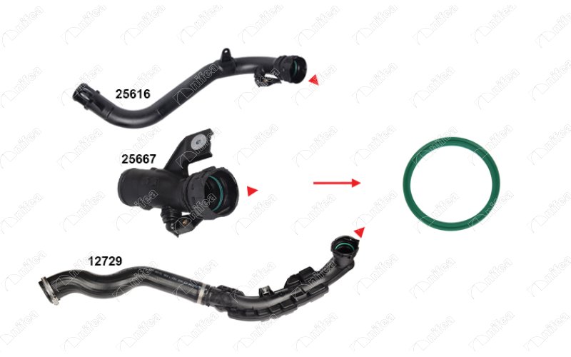 25617 - 144601FE0C, 144601FE1C, 14460BB30A - Turbo Borusu Contası ...
