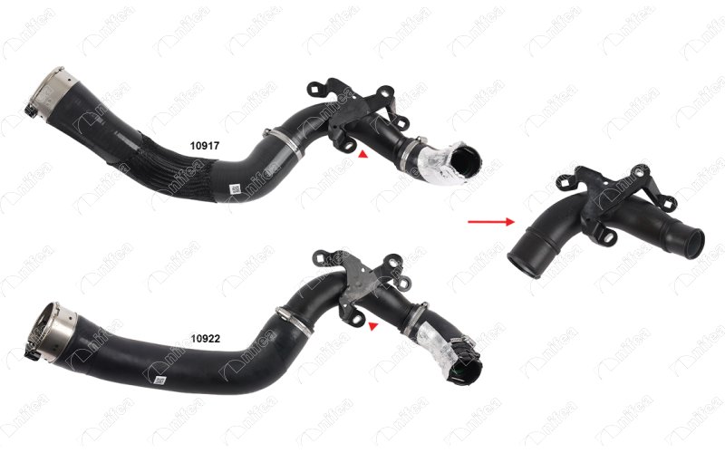 98162 - 144601001R, 144604EJ0C, 144604EJ0A - Turbo Borusu - Narin Kauçuk