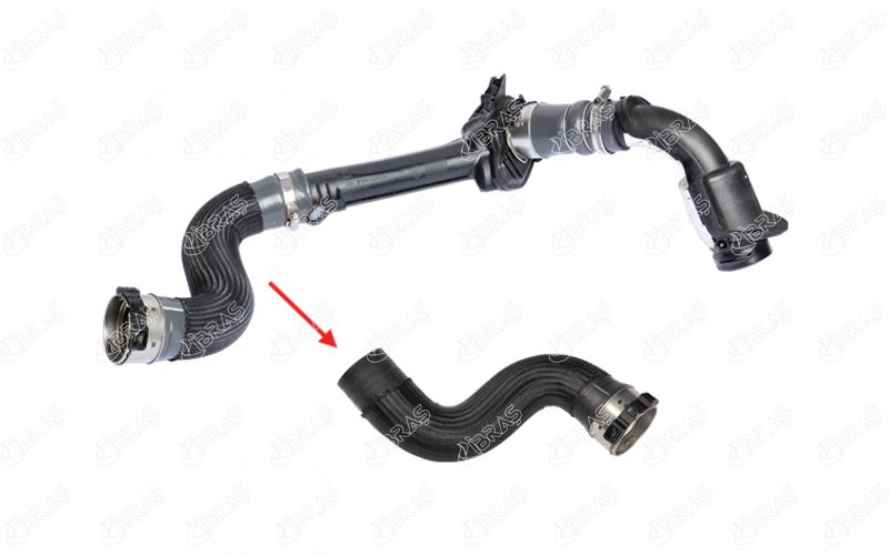 11598 - 144602487R - Turbo Hose excludıng Plastıc Pıpe - Narin Kauçuk